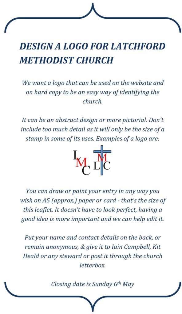 Design a logo for Latchford Methodist Church | Latchford Methodist Church
